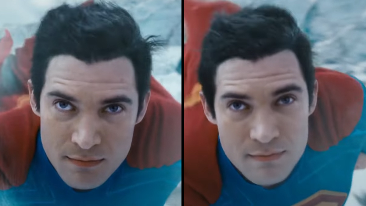 Fans divided over 'weird CGI' face in new Superman TV spot shared by ...