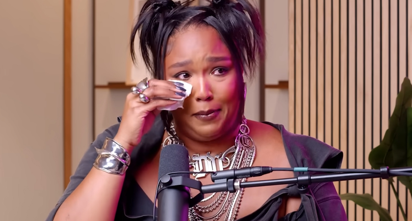 Lizzo tears up while addressing sexual harassment lawsuit amid claim ...