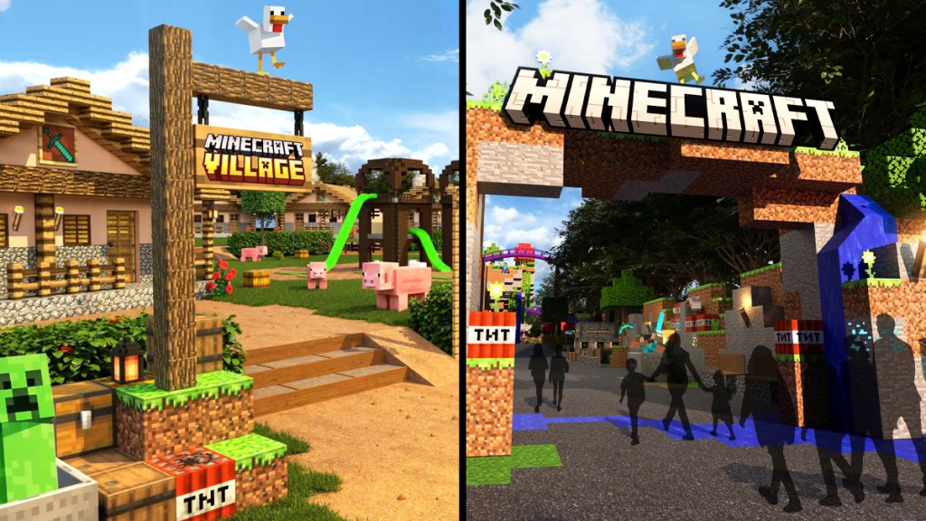 Minecraft officially set to get its own US and UK theme parks with ...
