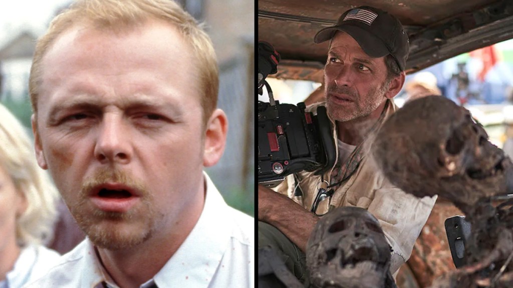Simon Pegg calls out Zack Snyder remake for 'nicking' George A Romero ...