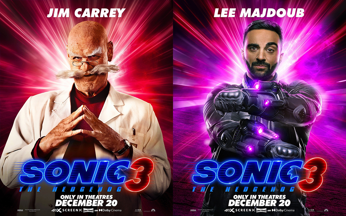 Sonic the Hedgehog 3 movie reveals 12 new character posters ahead of ...