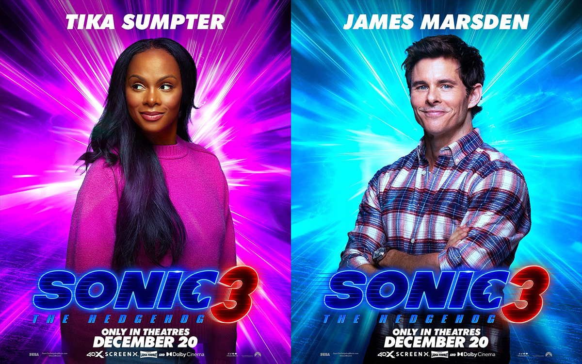 Sonic the Hedgehog 3 movie reveals 12 new character posters ahead of ...