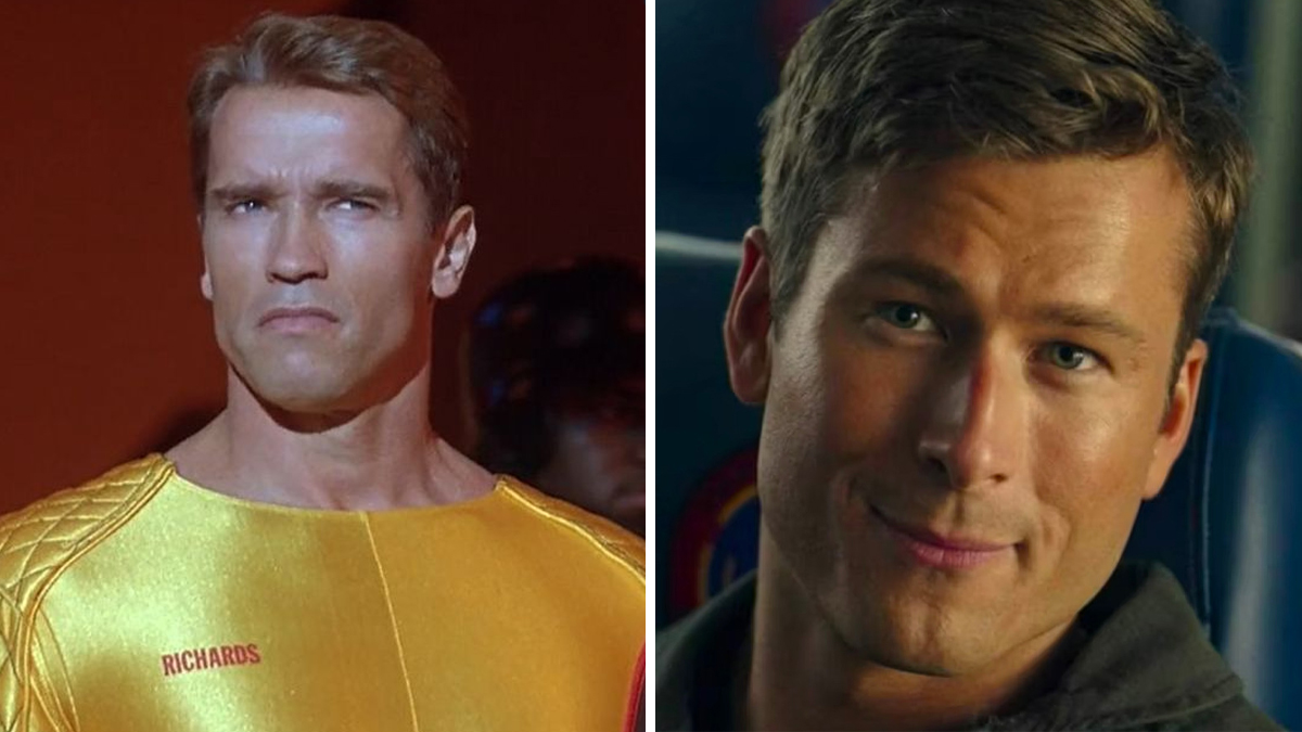 Arnold Schwarzenegger's The Running Man remake starring Glen Powell set ...